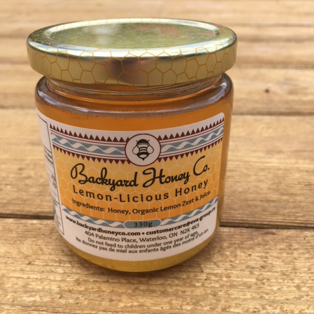 Lemon-Licious Honey - 330g – Backyard Beekeeping Supply Co